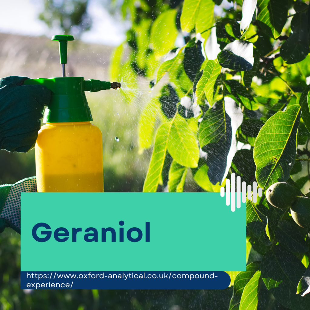 Geraniol Testing from Oxford Analytical Services Limited