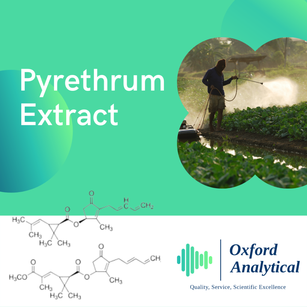 Pyrethrum Extract GLP Testing from Oxford Analytical Services Limited